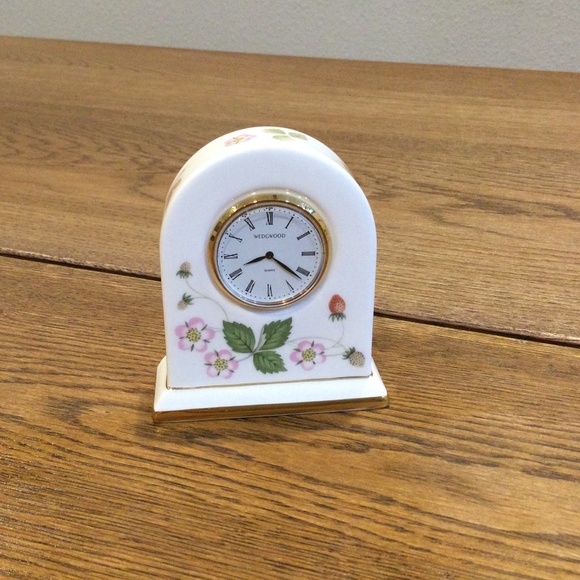 Wedgwood | Wall Decor | Rare Wedgwood Miniature Bone China Clock Japan ...